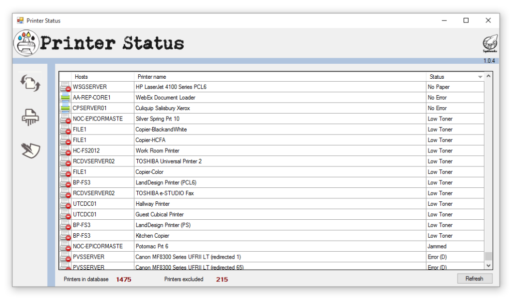 LabTech & ConnectWise Plugin - Printer Health Status - Squid Works