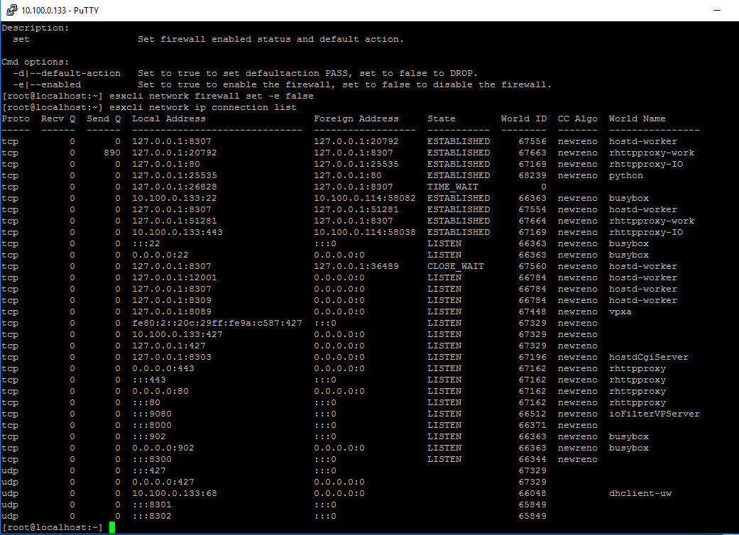 VMWare ESXi 6.5 CIM Data Disabled by Default - Squid Works